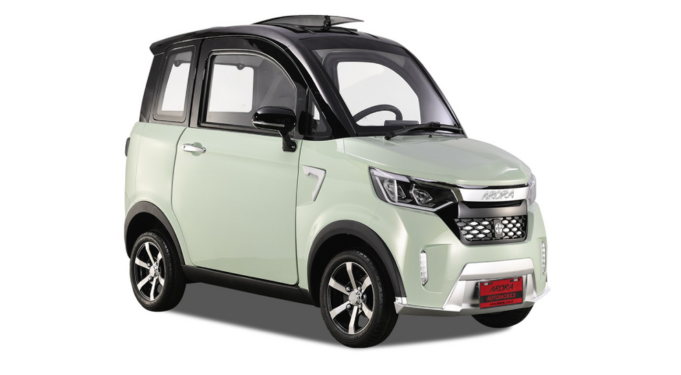 Mașină electrică fără permis S1 ARORA - autonomie 70km