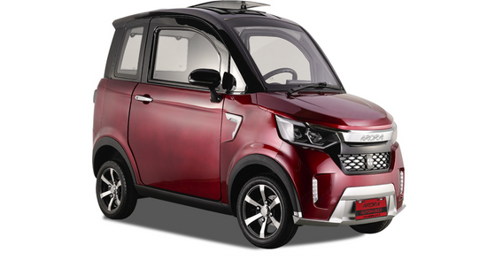 Mașină electrică fără permis S1 ARORA - autonomie 70km